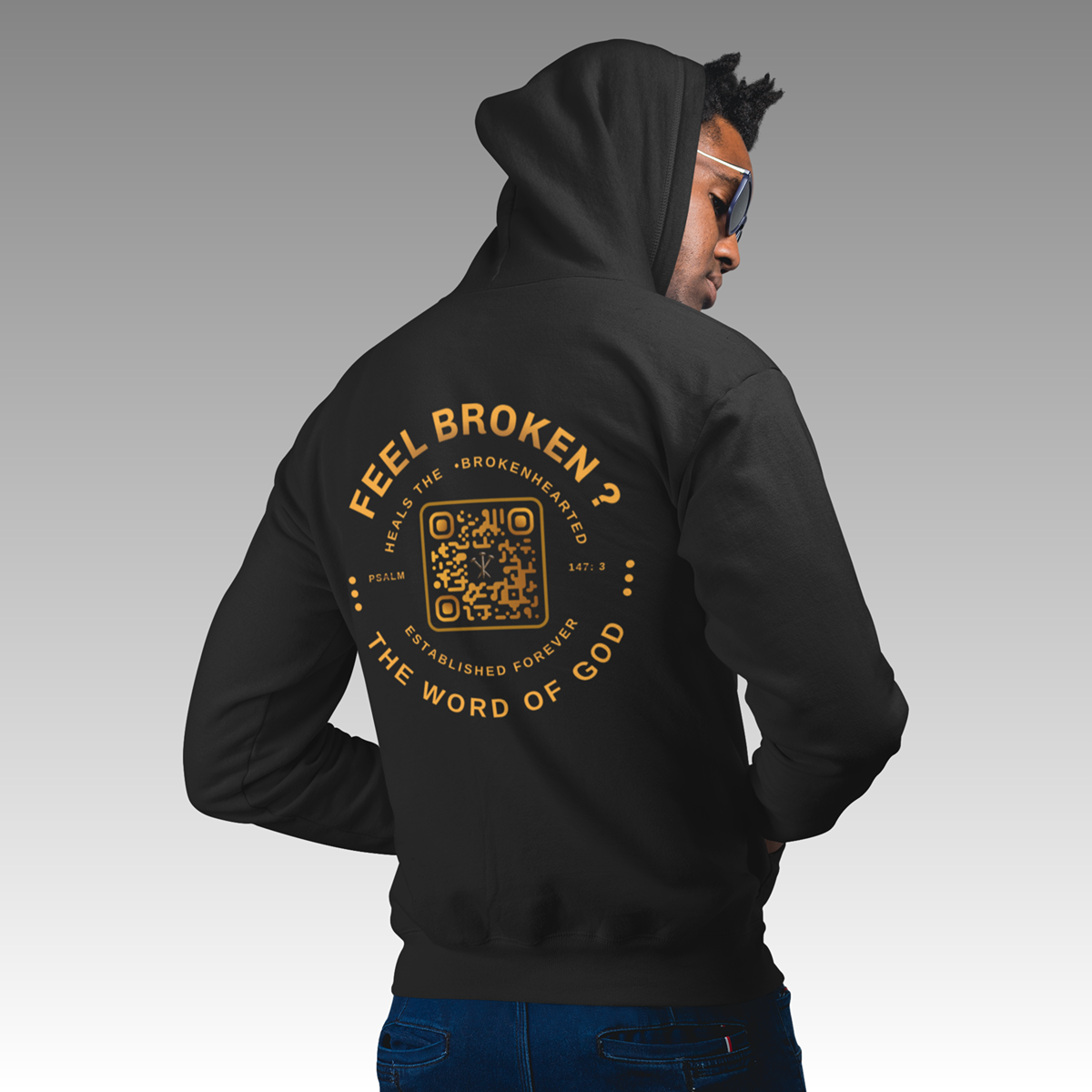 Heals The Brokenhearted QR-Coded Hoodie – APM APPAREL